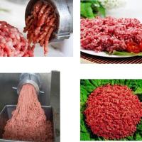 China Powerful 1.8kw Food Processor Sausage Stuffer Filling Machine 0.04cbm Stainless Steel for sale