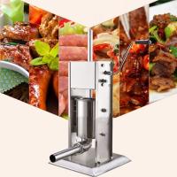 China 300 Stainless Steel Automatic Sausage Stuffer with Twister Net Weight 33kg Twister for sale