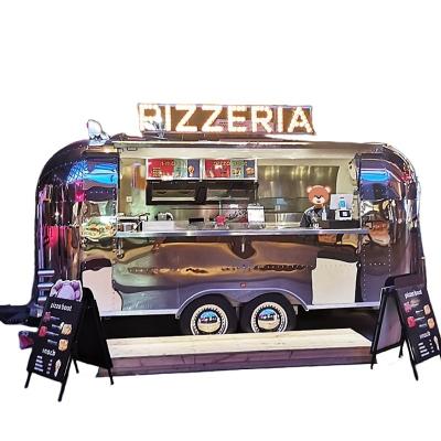 China Multiple Styles Germany Food Truck Mobile Cafe for Retail Market 220v Voltage Option for sale