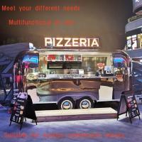 China Multiple Styles Germany Food Truck Mobile Cafe for Retail Market 220v Voltage Option for sale