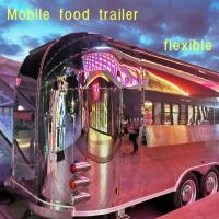 China Multiple Styles Germany Food Truck Mobile Cafe for Retail Market 220v Voltage Option for sale