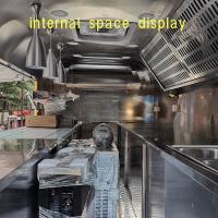 China Multiple Styles Germany Food Truck Mobile Cafe for Retail Market 220v Voltage Option for sale