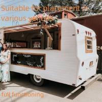China Large Capacity Food Truck Trailer Customized for Outdoor Fast Food Sale for sale