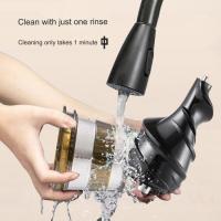 China 96% Pure Juice Rate and Portable Electric Juicer for Easy-to-Clean Extraction for sale