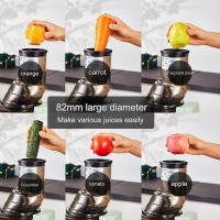 China 96% Pure Juice Rate and Portable Electric Juicer for Easy-to-Clean Extraction for sale