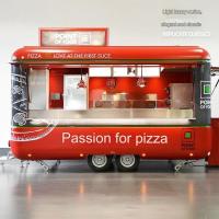 China Campeggi all'aperto Mobile Kitchen Bubble Tea Hot Dog Ice Cream Food Cart in vendita for sale