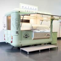 China Professional Fiberglass Outdoor Mobile Custom Fast Food Trailer for Outdoor Activities for sale