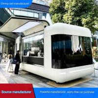 China Materiale Mobile Electric Snack Bread Food Truck Trolley Ice Cream Food Trailer with Battery for sale