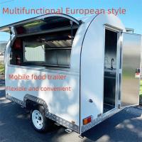 China Full Kitchen Food Truck Trailer High Capacity for Integrated Design Food Service Kiosk for sale