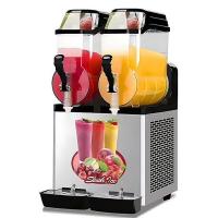 China 12L*2 Capacity Ice Slush Machine for Home 48 KG High Capacity and Stainless Steel Body for sale
