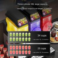 China 12L*2 Capacity Ice Slush Machine for Home 48 KG High Capacity and Stainless Steel Body for sale