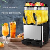 China 220V Intelligent Temperature Control Commercial Slush Machine for Food Truck 48 KG for sale