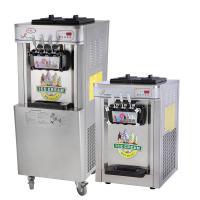 China High Productivity Soft Serve Ice Cream Machine 3 Flavor for Food Shop 504*705*1177mm for sale
