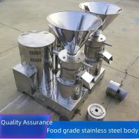 China Almond Etc. Raw Material Peanut Butter Maker with Stable and Refining Fineness 20-50U for sale