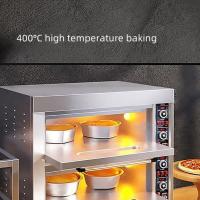 China Bakery Bread Electric Oven Uniform and Independent Temperature Control for Baking Bread for sale