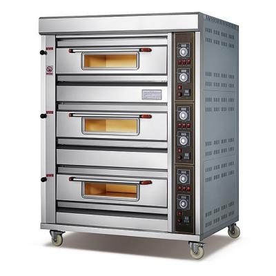 China High Temperature Bakery Bread Electric Oven with 380V Voltage and One Click Operation for sale