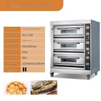 China Industrial 3-4 Decks 9-12-16 Trays Gas/Electric Baking Oven 250 KG Capacity Cake Bakery for sale