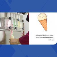 China Soft Serve Ice Cream Machine with 304 Food Grade Stainless Steel and Five Flavors for sale