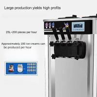 China 304 Food Grade Stainless Steel Icecream Maker Machine Satisfy All Your Sweet Cravings for sale