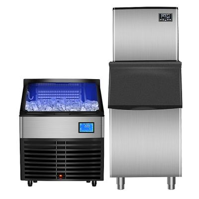 China Commercial Ice Cream Machine with Stainless Steel Body and 20KG Ice Storage Capacity for sale