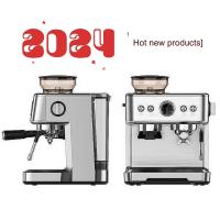 China Automatic Pre-Soaking System Food Machinery Espresso Machine with Grinder and Milk for sale