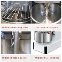 China Food Beverage Shops 90 KG Capacity Commercial Dough Mixer for Easy Bread Dough Mixing for sale