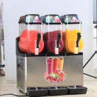 China Commercial Slush Vending Machine with 304 Stainless Steel and Food Grade PVC Cylinder for sale