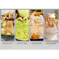 China Electric Power 750W Capacity Traditional Dessert Bingsu Machine Stainless Steel Body for sale