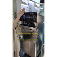China Hotels' Perfect Addition Three Flavors Soft Ice Cream Machine with 6L *2 Hopper Volume for sale