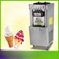 China Stainless Steel Commercial Soft Serve Ice Cream Machine for Bakery 504*705*1177mm for sale