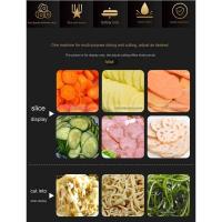 China Stainless Steel Vegetable Slicer Machine for Perfectly Sliced Vegetables and Salad for sale