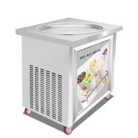 China 360 Degree Refrigeration Fried Ice Cream Roll Machine for Making Delicious Rolls for sale