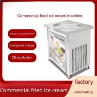 China Multi-Flavors Fried Ice Cream Roll Machine with 1.3KW Power and Multi-Functional for sale