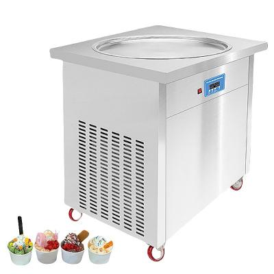 China 2024 Super Performance Energy-Saving Fry Ice Cream Roll Machine with Corn Raw Material for sale