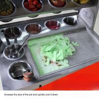 China Create Unique and Delicious Ice Cream Flavors with Our Stainless Steel Roll Machine for sale
