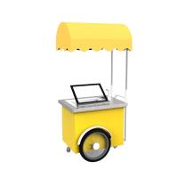 China Keep Your Frozen Treats Fresh with Our CE Food Truck Freezer and Cart Combo for sale