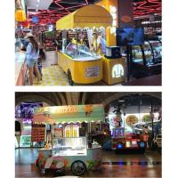 China Customized Design Portable Ice Cream Bike Cart Small Commercial Maker for Snack Food for sale