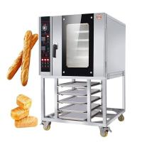 China Food Industry Equipment High Capacity 10 Trays Electric Rotary Oven for Bread Baking for sale