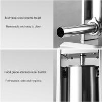 China Food Grade 11 KG Vertical Manual German Sausage Stuffer for Restaurant and Catering for sale