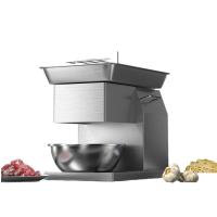 China Portable 500KG/H Electric Meat Cutter with High Speed and Stianless Steel Construction for sale