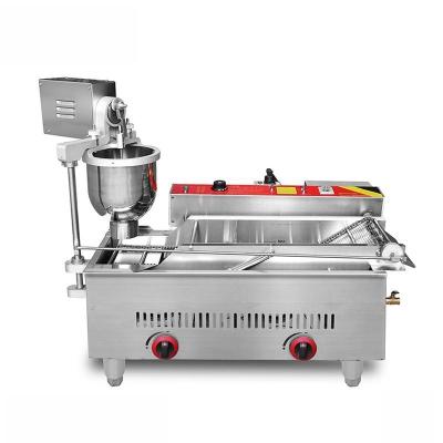 China 1100/530/880 mm Food Processing Machine Oil Fryer Donuts 220v 78kg Removable on Wheels for sale