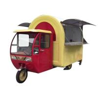 China 18ft*6.5ft*8.2ft Mobile Electric Street Motorcycle Food Cart for Customer Requirements for sale