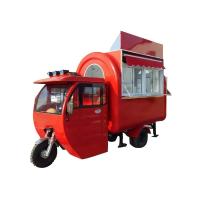 China 18ft*6.5ft*8.2ft Mobile Electric Street Motorcycle Food Cart for Customer Requirements for sale