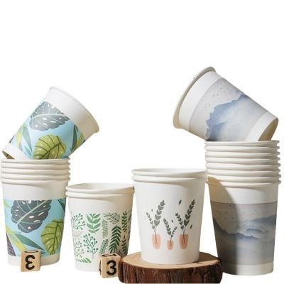 China Healthy and Sustainable Commercial Disposable Coffee Paper Cups for Custom Made Option for sale
