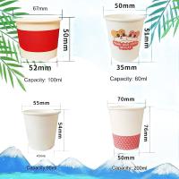 China Protect the Environment and Your Business with Environmental Friendly Custom Paper Cups for sale