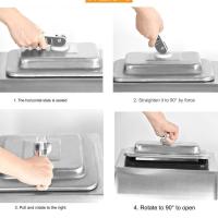China 350W Meat Tumbler Marinated Machine for Perfectly Marinated Fried Chicken and Burgers for sale