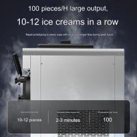 China Large Output 100 Ice Creams per Hour Soft Ice Cream Machine with 1500w Power in Pakistan for sale