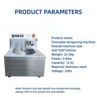 China User-Friendly Chocolate Tempering Machine for 8/15/30KG Chocolate Coating Results for sale