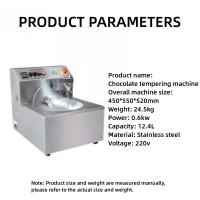 China 30KG Capacity Mini Chocolate Melting Machine for Coffee Shops and Chocolate Factories for sale