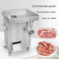 China Dual Meat Grinder Slicer 450*530*880mm Convenient for Ground Meat Sliced into Shreds for sale
